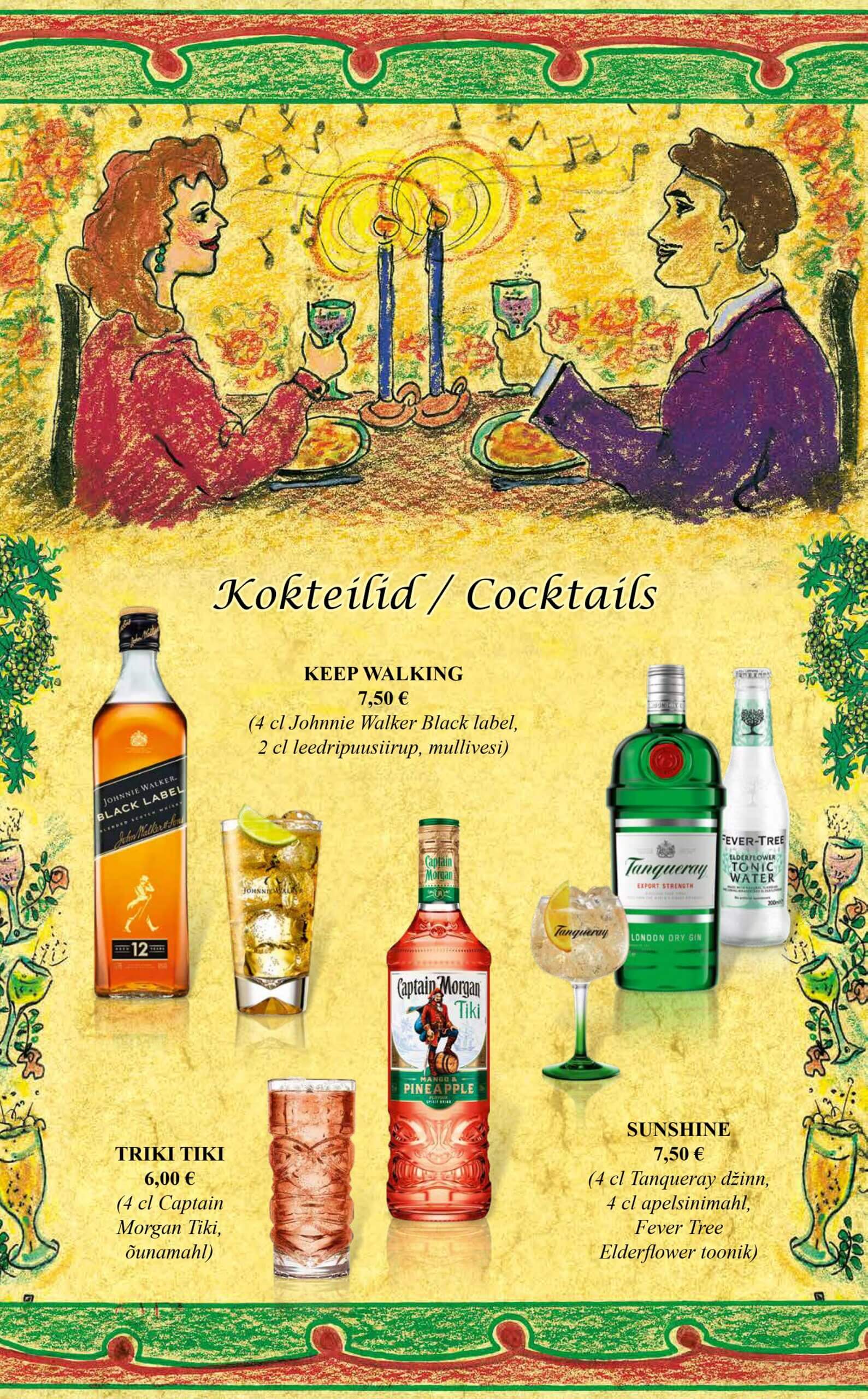 Joogid ja joogisegud | Steffani Pizzarestoran